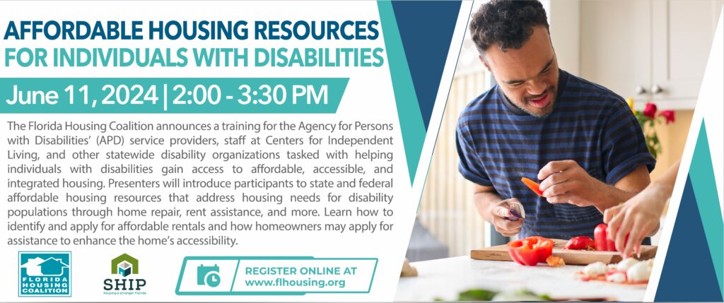 WEBINAR: Affordable Housing Resources for Individuals With Disabilities ...